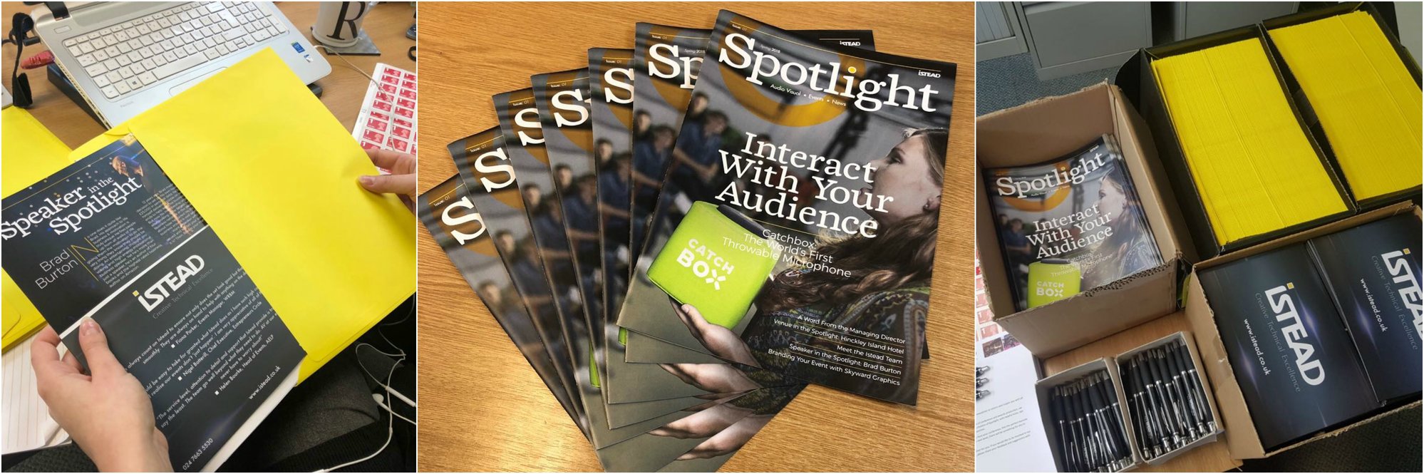 Spotlight - Our Brand New Events Newsletter - Istead AV